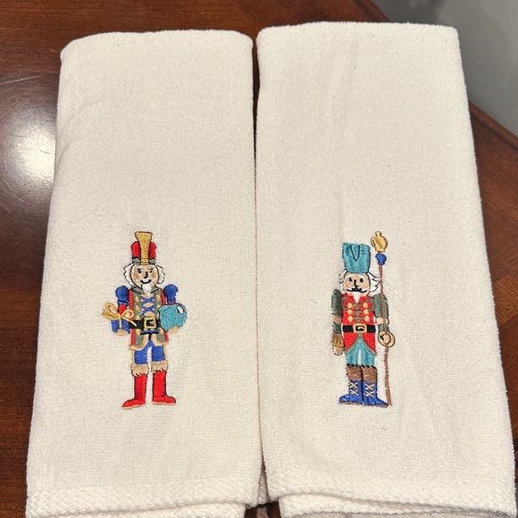 Avanti | Bath | Avanti Fiesta Nutcracker Embroidered Hand Towels Cream ...